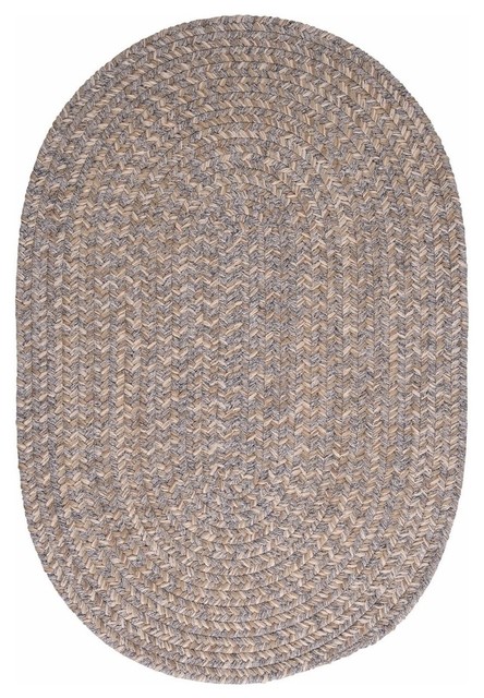 Colonial Mills Tremont TE19 Gray Traditional Area Rug, 14"x17" Swatch ...
