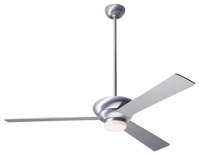 Altus 17W LED Fan, Brushed Aluminum, 42" Aluminum Blades, 52" Blades ...