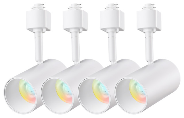 12 Pack 5CCT LED Track Lighting Heads, H Type Spotlight Fixtures ...