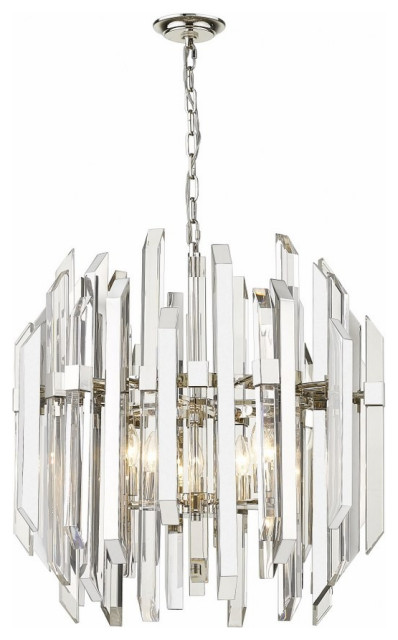 6 Light Pendant in Coastal Style - 26.75 Inches High - Pendants ...