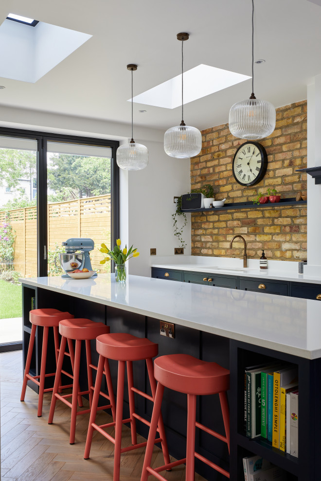 Home renovation and small extension - Transitional - Kitchen - London ...