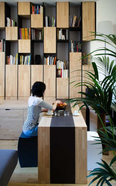 Before & After: Clever Built-In Storage Expands Space in This Flat