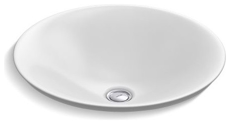 Kohler Carillon Round Wading Pool Bathroom Sink - Contemporary ...