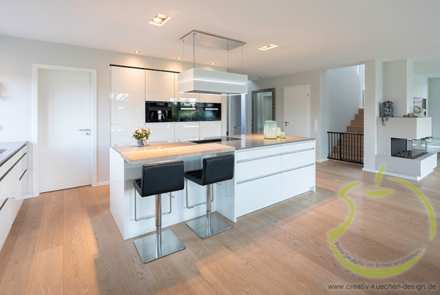 Neubau offen und lichtdurchflutet - Modern - Küche - Hamburg - von ...