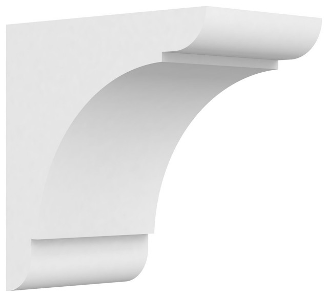 Standard Olympic Architectural Grade PVC Corbel, 7"W x 12"D x 12"H ...