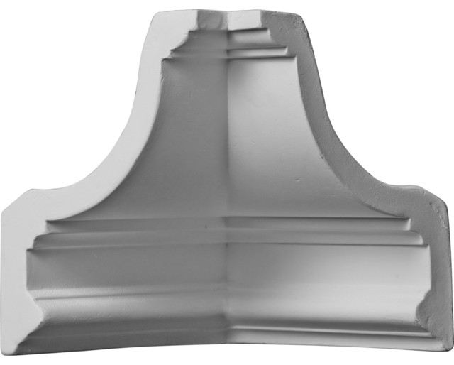 Maria Inside Corner Moulding, 4 1/2"P x 6"H - Traditional - Molding And ...