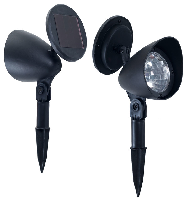 Pure Garden Solar Powered LED Stake Lights for Outdoor, Set of 4 ...