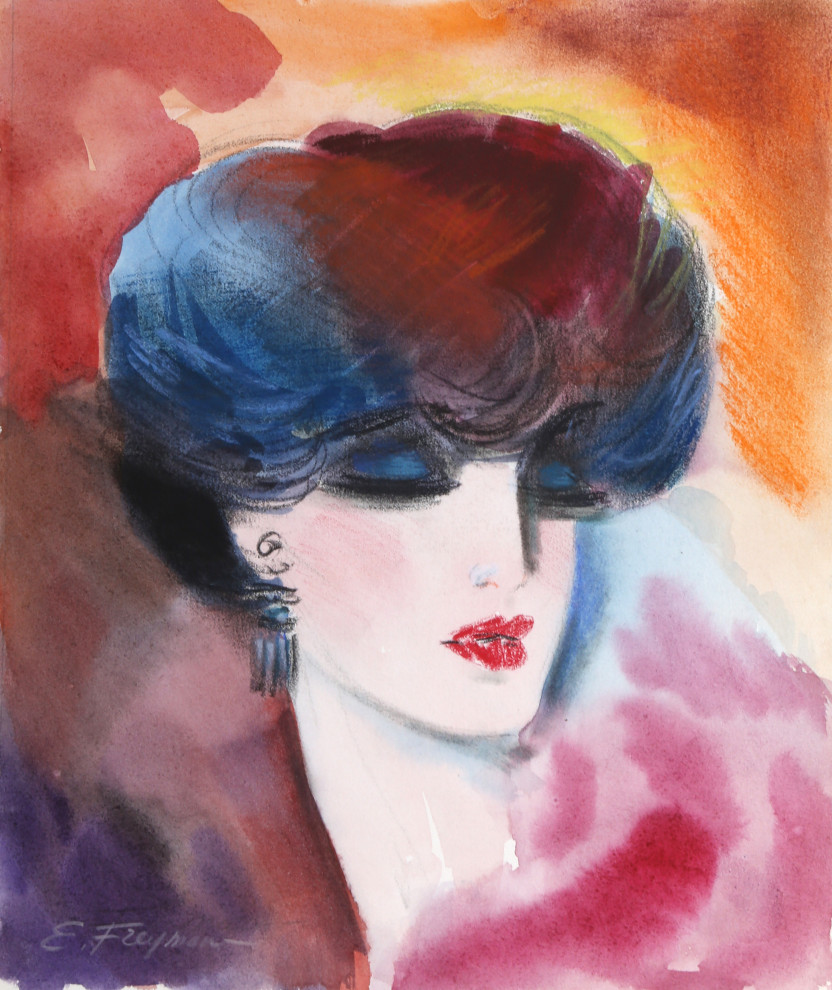 Beauty 1, Erik Freyman, 12x10 - Contemporary - Paintings - by RoGallery ...