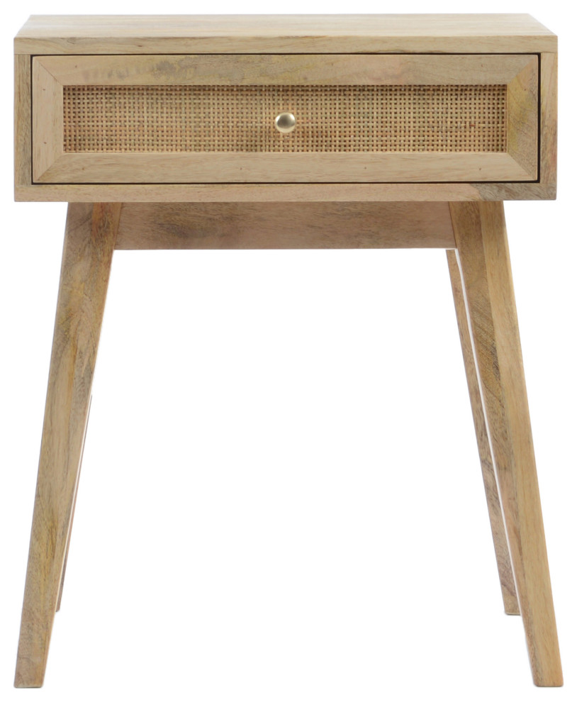 Reed Side Table Natural - Scandinavian - Side Tables And End Tables ...