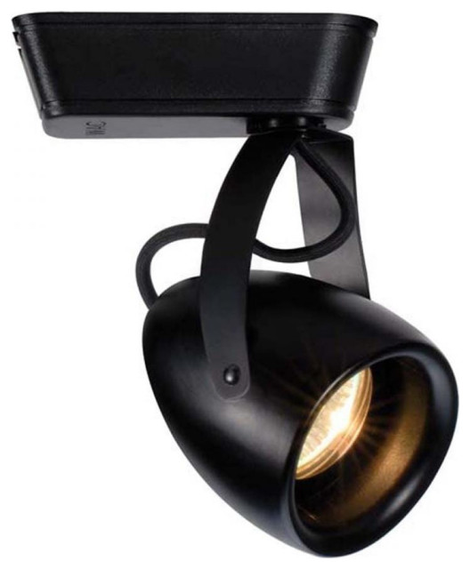 Black LED Track Head from the Impulse Collection, 3.875 - Transitional ...