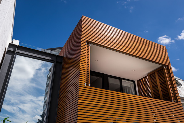 Contemporary Timber Cladding - Contemporary - Perth - by Cedar West Pty ...