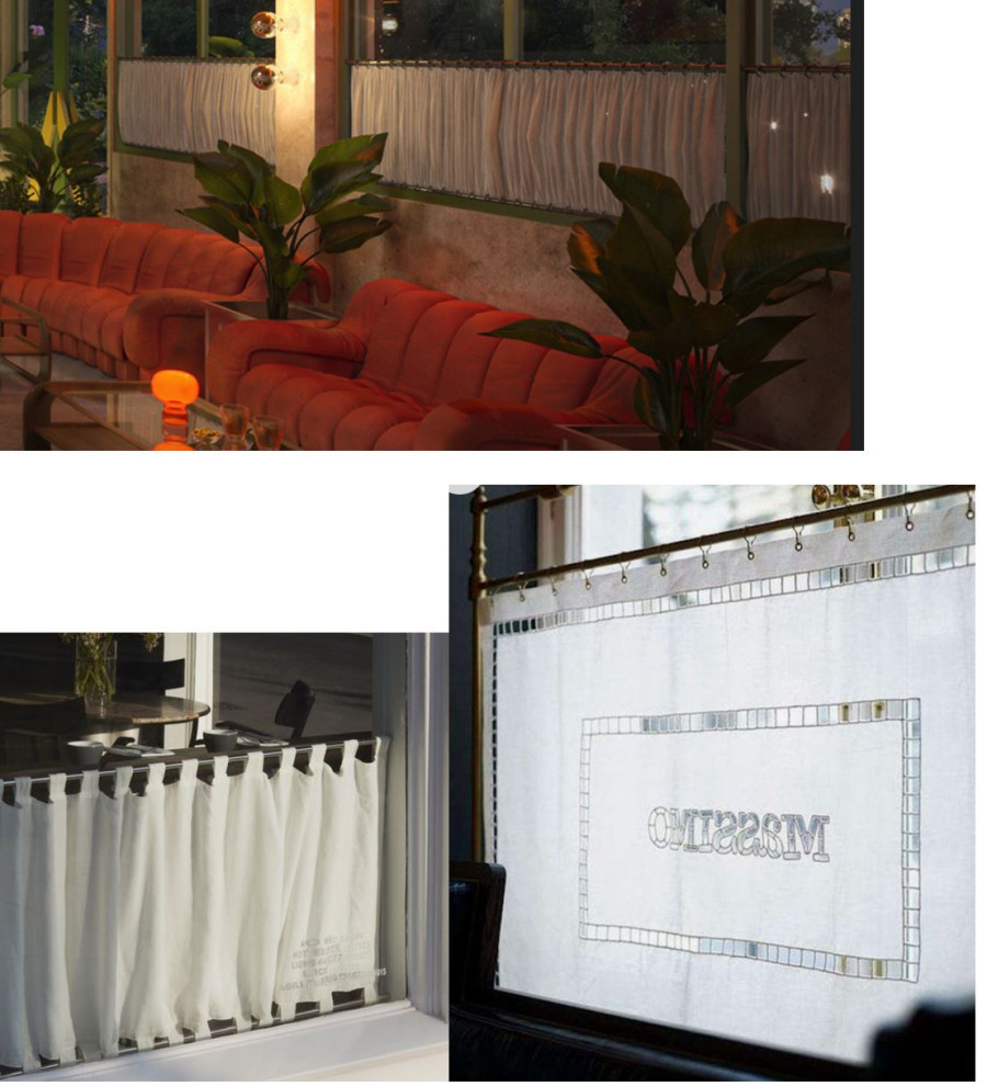 Restaurant - Café Curtains