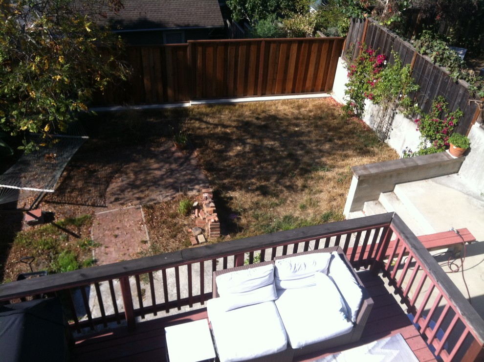 How to transform dirt and concrete into a real yard? | Houzz Forum