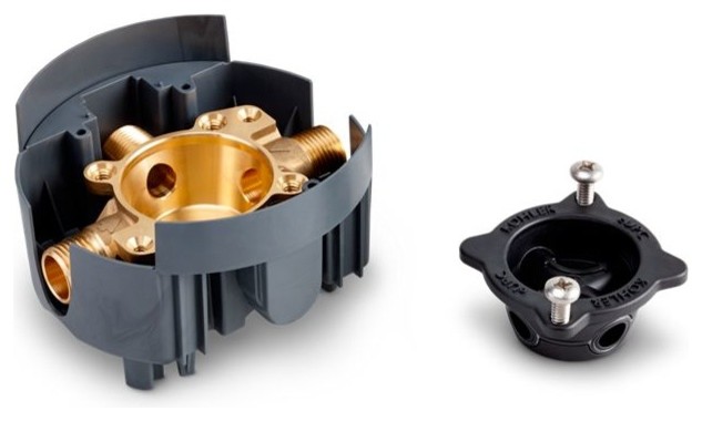 Kohler Rite-Temp Valve Body Rough-In with Universal Inlets - Tub And ...