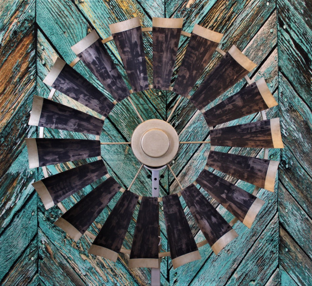 72 Inch Sable Suede Windmill Ceiling Fan | The Patriot Fan - Farmhouse ...