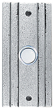 Classic Bell Plate With Button - Contemporary - Doorbells And Chimes ...