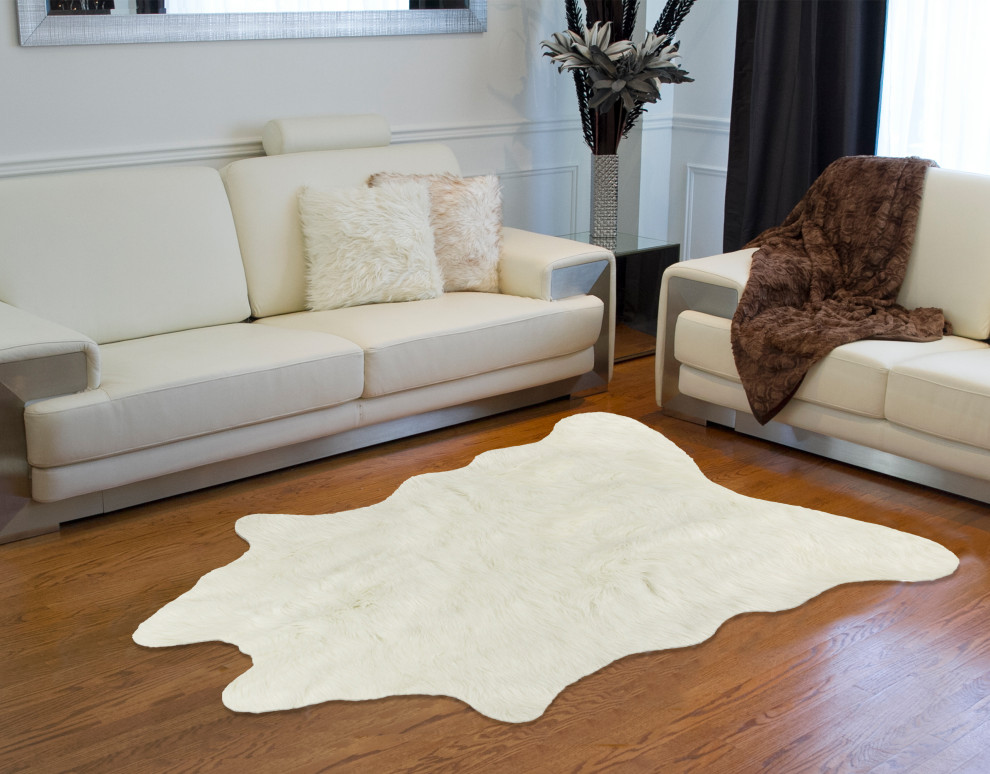 5.25'x7.5' Faux Hide Rug - Contemporary - Novelty Rugs - by LIFESTYLE ...