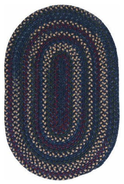 Colonial Mills Midnight Mn57 Indigo, Blue, Multi Area Rug, 14"x17 ...