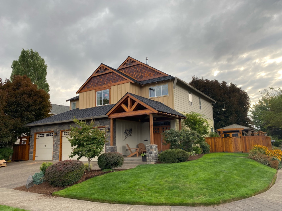 exterior color with cedar trim