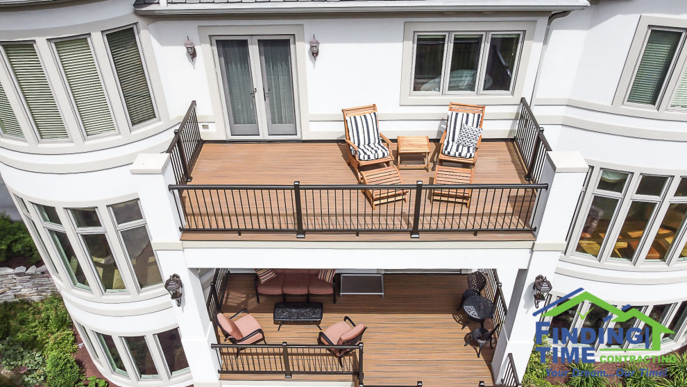 New 3 tier Deck - Modern - Deck - Other - by Finding Time, LLC. | Houzz