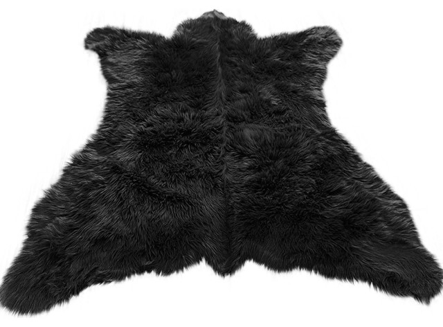 Designer Faux Fur, Bear Skin Rug, Realistic, Luxurious, 4'x5 ...
