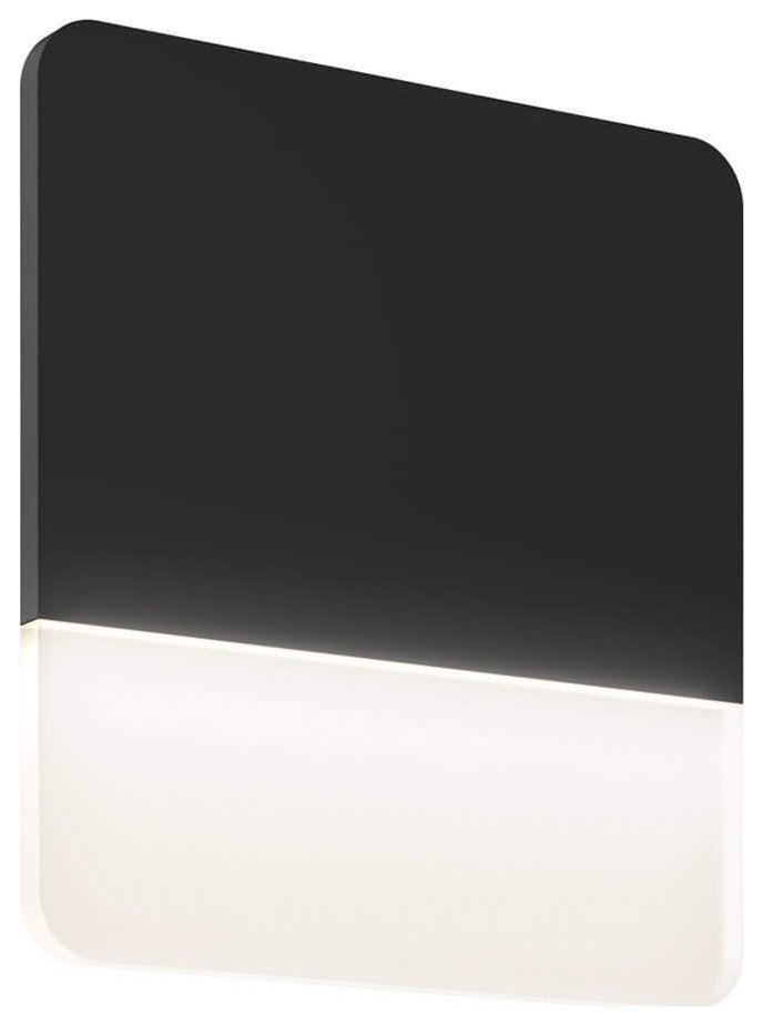 10" Square Ultra Slim LED Wall Sconce - Modern - Outdoor Wall Lights ...