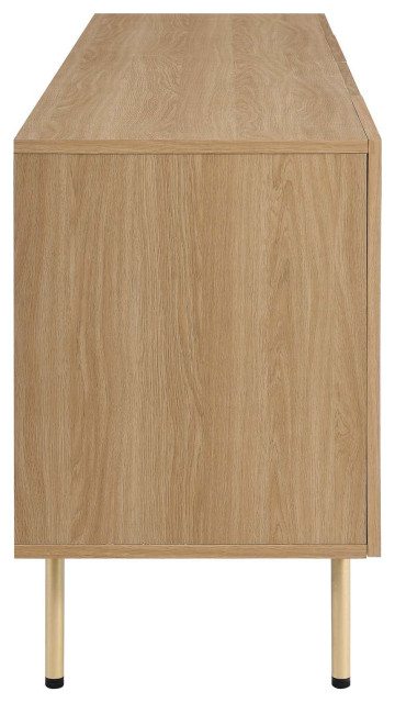 Cane Sideboard, Wood Rattan Buffet Table, BoHo Shabby Chic Credenza ...