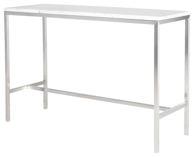 Verona Bar Table, 60" - Contemporary - Indoor Pub And Bistro Tables ...