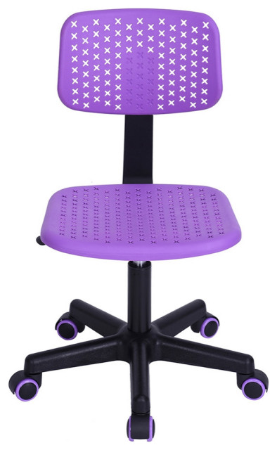 Plastic Children Student Chair Low Back Armless Adjustable Ergonomic ...