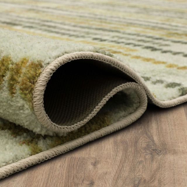 Mohawk Home Tana Gold 5' x 8' Area Rug, 10' x 14' - Contemporary - Area ...