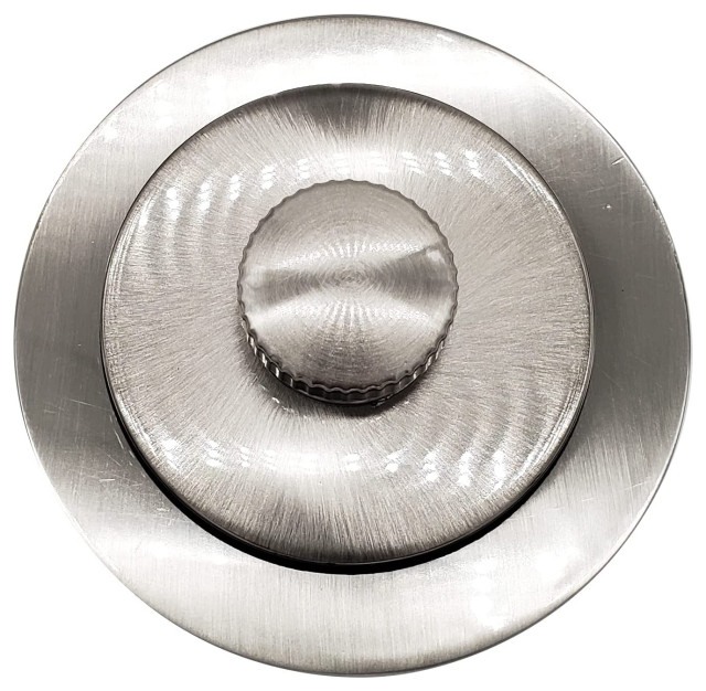 Twist & Close Sch. 40 PVC Bath Waste With Two-Hole Elbow, Stainless ...