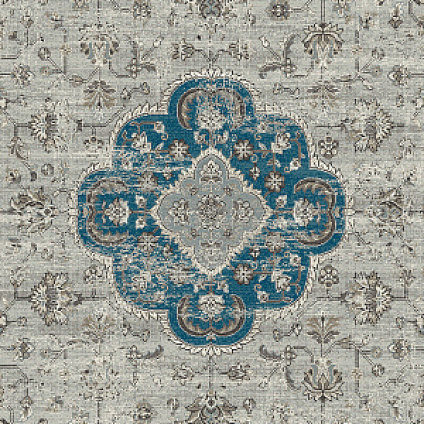 Regal 88910-5989 Area Rug, Gray And Blue, 2'0" x 3'5" - Mediterranean ...