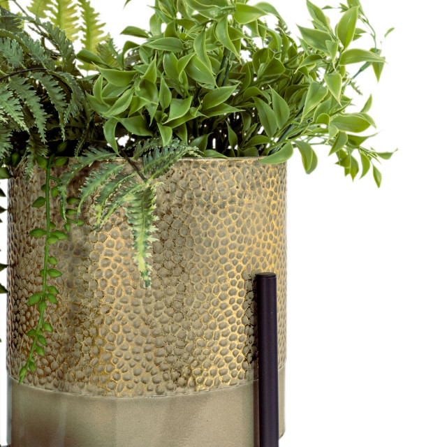 Ambre Metal Table Top Planters S3 - Contemporary - Indoor Pots And ...