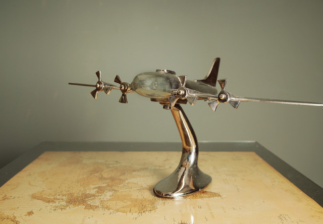 Alum Aeroplane Collectible Metal scale model Airplane Aluminum Home ...