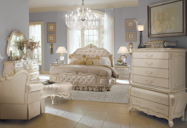 Lavelle 6-Drawer Chest - Classic Pearl - Traditional - Dressers - by Michael Amini | Houzz