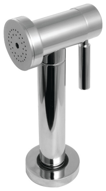 Kingston Brass KSSPR1 Brass Kitchen Side Sprayer, Polished Chrome ...