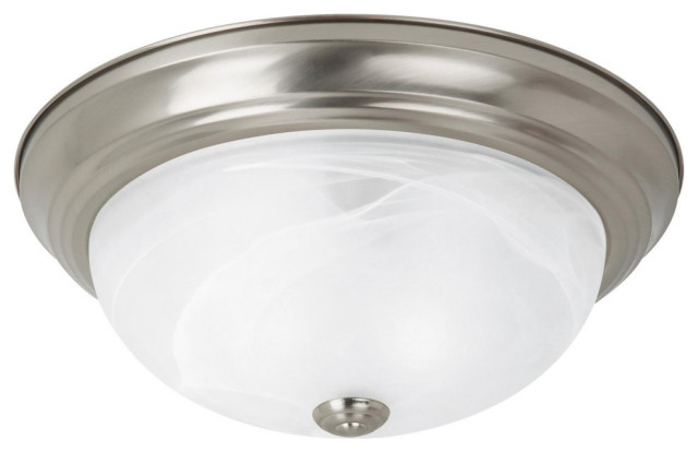 Windgate 2-Light Ceiling Flush Mount - Traditional - Flush-mount Ceiling Lighting - by Buildcom ...