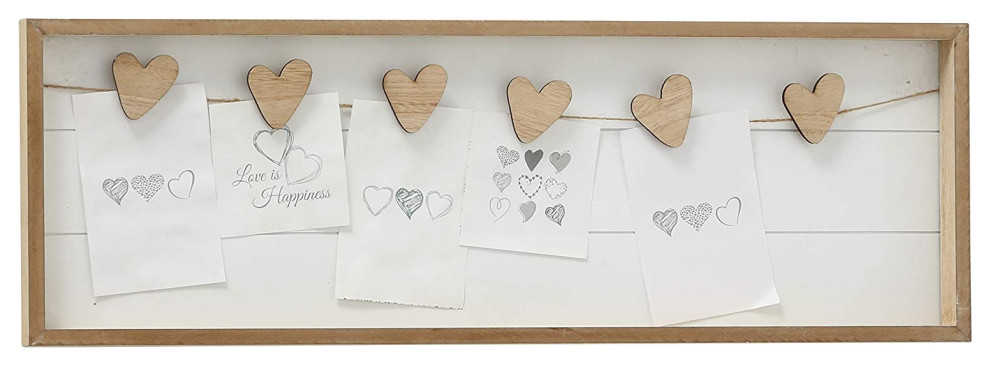 Clothespin Memo Board - Transitional - Bulletin Boards And Chalkboards ...