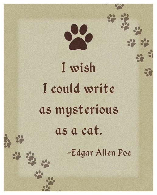 "Edgar Allen Poe: Mysterious" Digital Paper Print by BG.Studio, 18"x22 ...