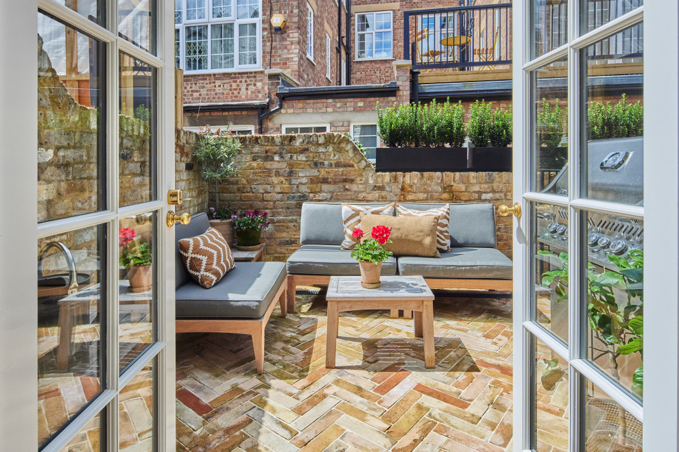 Chelsea Townhouse - Transitional - Patio - London - by Charlotte Säve ...