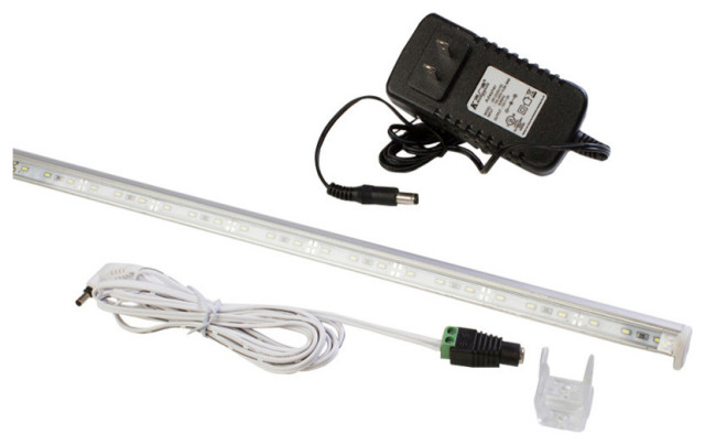28" white C3014 Linkable LED Light with UL Power Supply - Contemporary ...