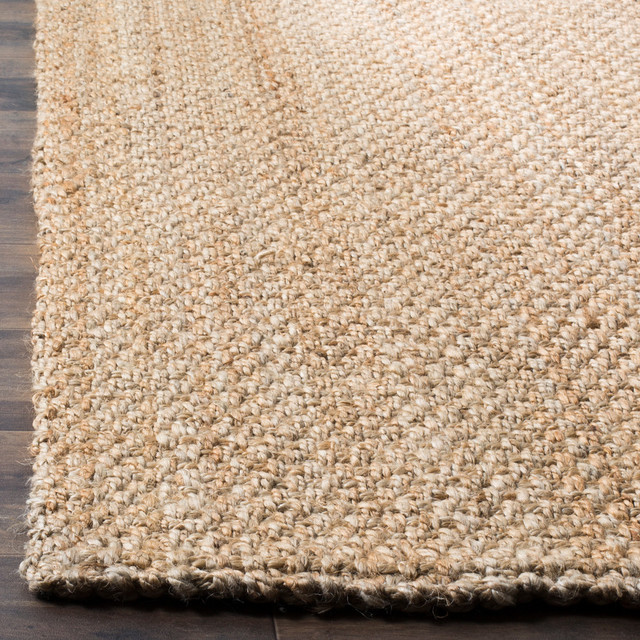 Safavieh Natural Fiber Collection NF401 Rug, 6' Square - Beach Style ...