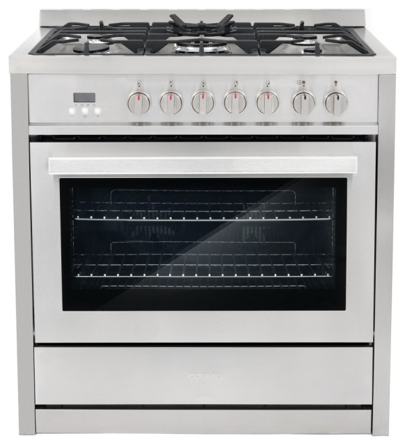 2-Piece Kitchen, 36" 240V Dual Fuel Range and 36" Under Cabinet Range ...