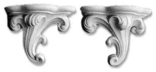 Flat Top Brkt Set Wall d̩cor - Traditional - Wall Accents - by ...