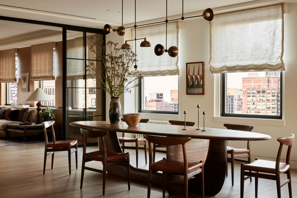 Tribeca Loft - Midcentury - Dining Room - New York - by Ruth Gyuse ...