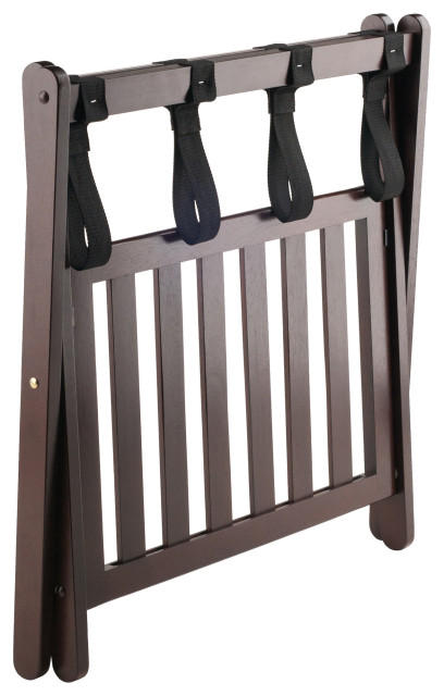 Remy Luggage Rack, Shelf, Cappuccino - Transitional - Closet Organizers ...