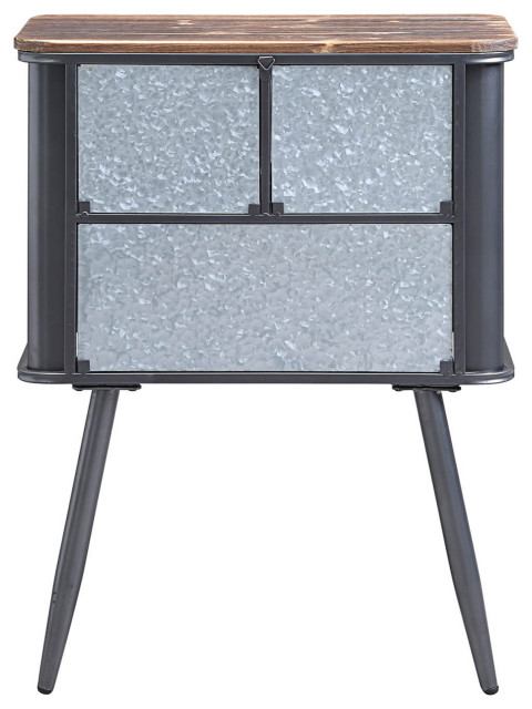 Forester Collection 3 Drawer Side Table - Midcentury - Side Tables And ...