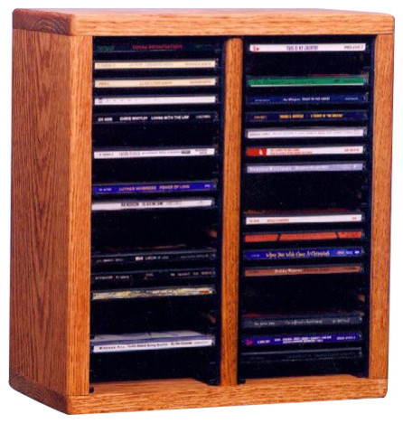 Cd Storage Cabinet - Transitional - Media Racks And Towers - by Hill ...