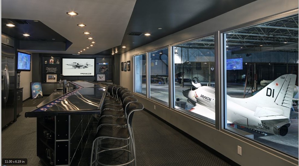 Private Residence- The Ultimate Man Cave - Industrial - Tampa - by TONO ...