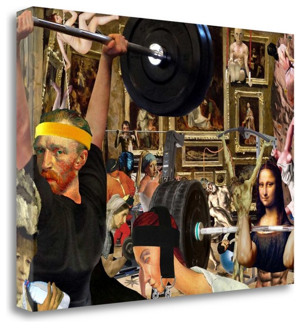 "Pumping Oil" By Barry Kite, Giclee Print on Gallery Wrap Canvas, Ready ...